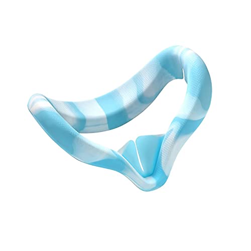 Dan&Dre Upgraded Silicone Eye Cover Face Cushion, Crazy Comfortable Waterproof Sweatproof Shading Eye Cover Pad Compatible for Oculus Quest 2