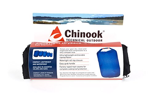 Chinook AquaTight Dry Sack, Black, Medium