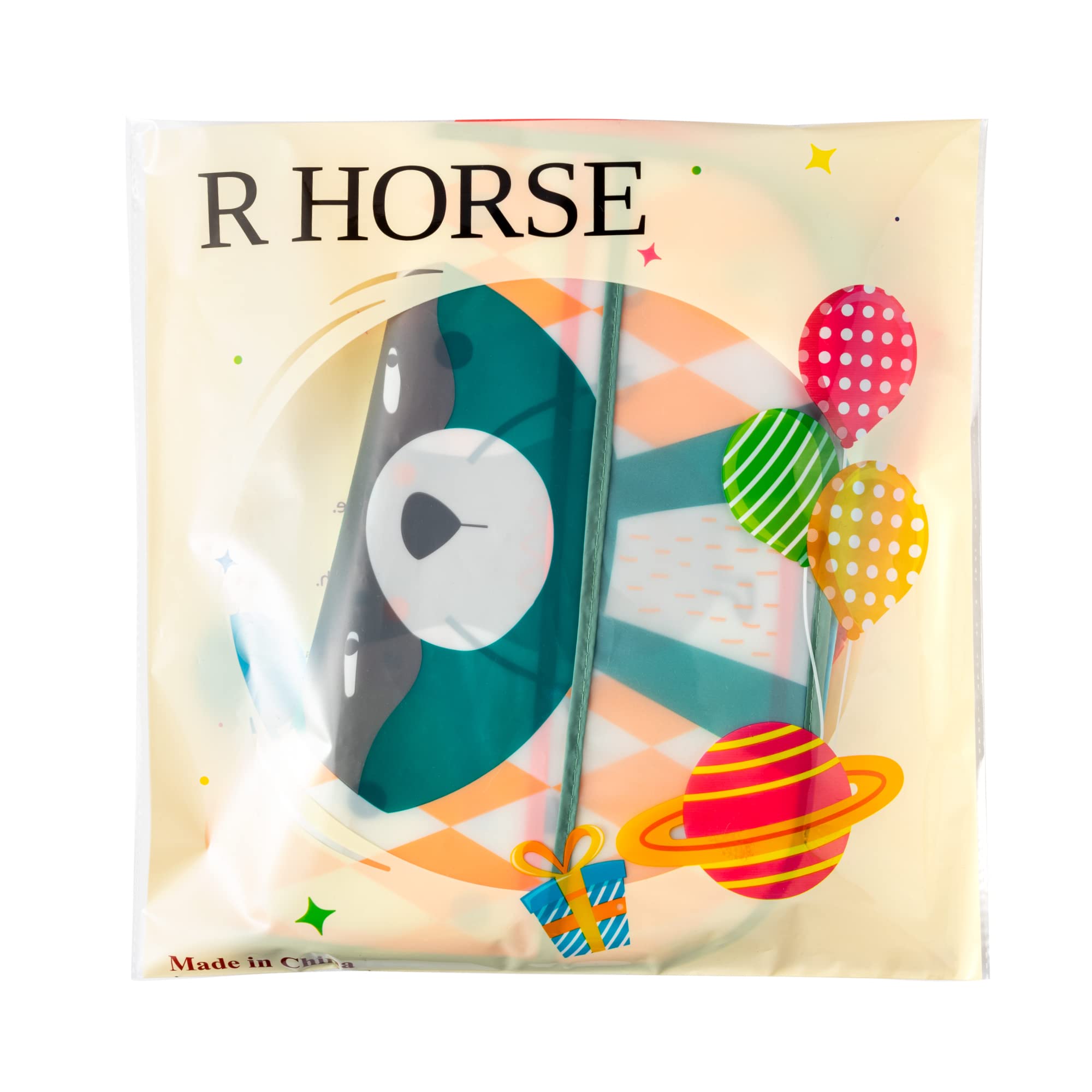 R HORSE 5Pcs Long Sleeved Bib for Babies Toddlers Waterproof Sleeved Bib with Great Capacity Pocket Cartoon Baby Bib Infants Feeding Bibs with Elephant Bear Fox Pattern for Baby Shower Age 6-36 months