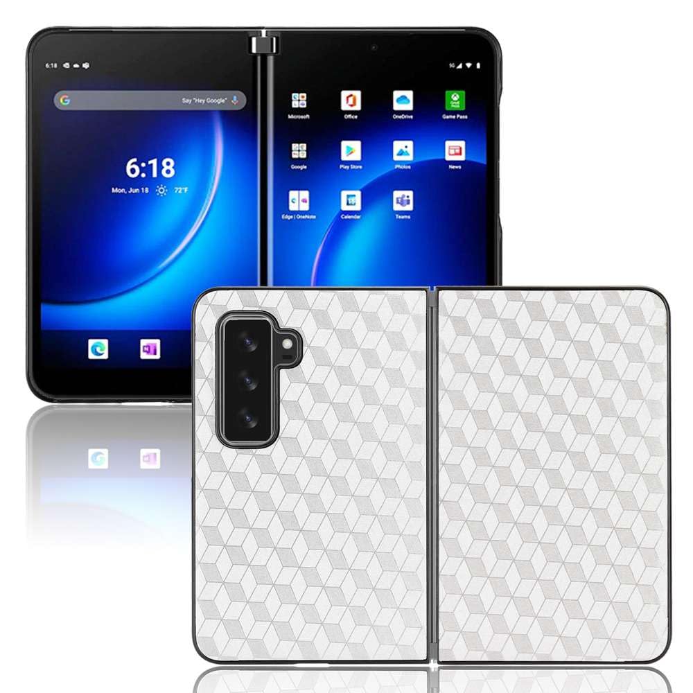 Case Compatible with Microsoft Surface Duo 2,Leather Case with Card Slot.Wallet Design,Stereoscopic Patterns.Standable Case
