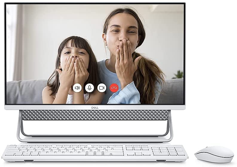 Dell Inspiron 7700 All-in-One Desktop, 27-inch FHD Touchscreen, Intel 4-Core i7-1165G7, NVIDIA GeForce MX330 Graphics, 16GB DDR4 256GB SSD+1TB HDD, WiFi 6, Type-C HDMI, Win11 Pro, Silver (Renewed)