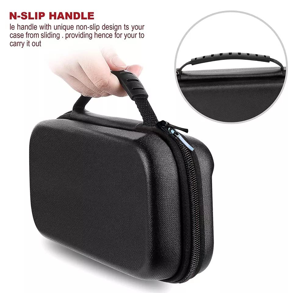 Freelight Switch Carrying Case Compatible with Nintendo Switch, 12 in 1 Accessories kit with Travel Protective Case, HD Screen Protector and 6pcs Thumb Grips Caps