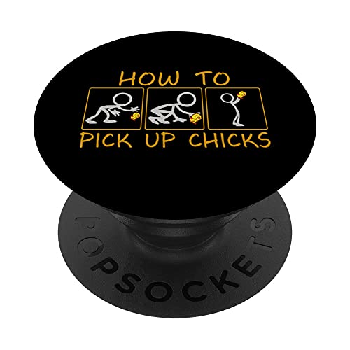 How to pick up chicks Dad jokes PopSockets Swappable PopGrip