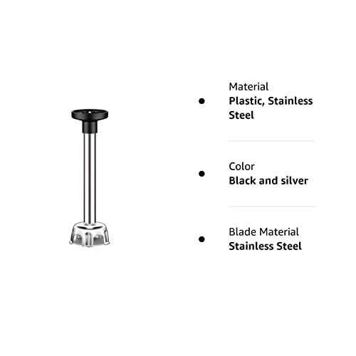 Waring Commercial WSB38XST 7" Shaft for The Bolt Cordless Lithium 7" Immersion Blender. Stainless steel construction. This is a replacement part/shaft only