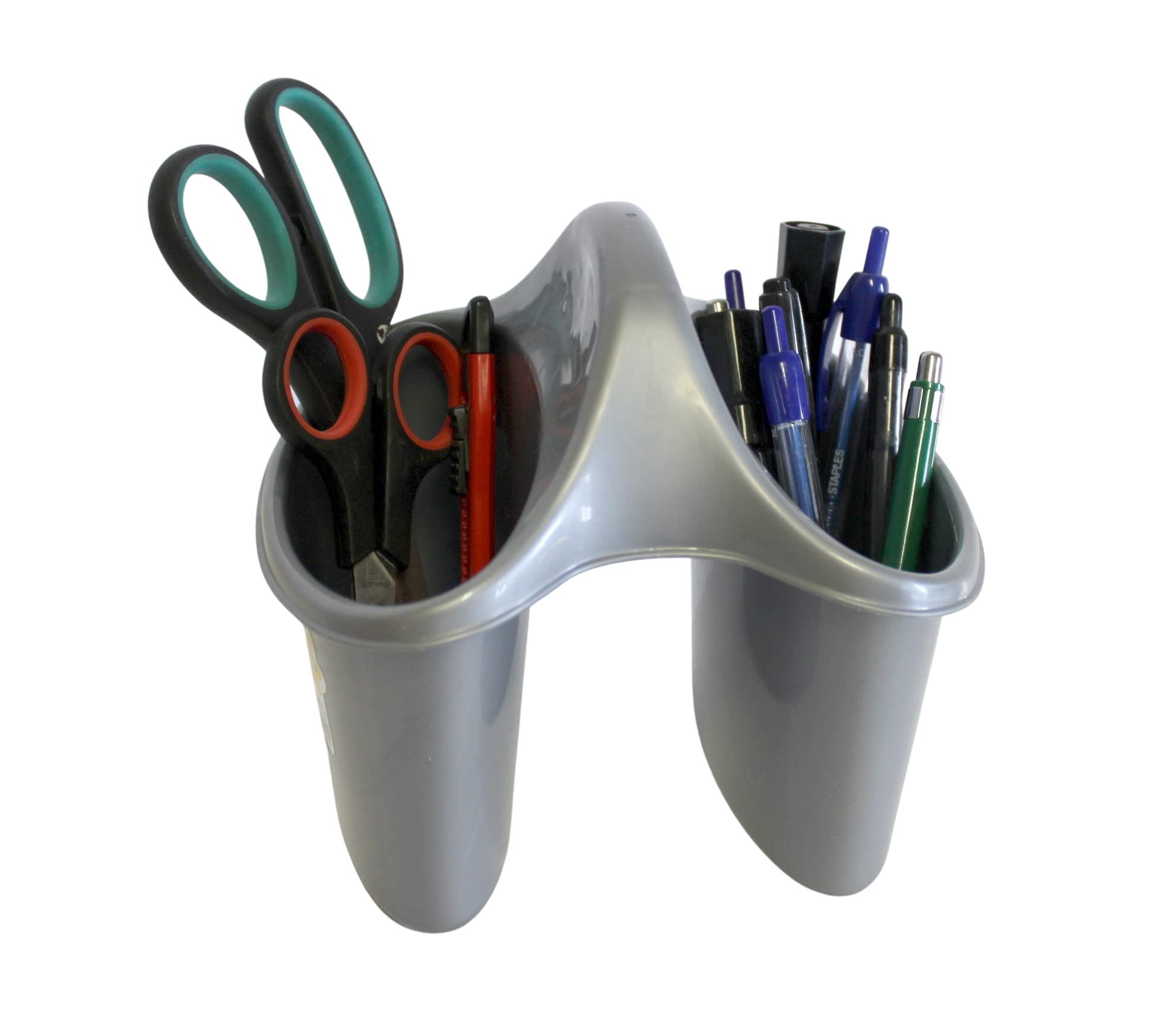 Dependable Industries inc. Essentials Multi Purpose Caddy Stationary Sponge Holder Kitchen Utensils Tools Cutlery Saddle
