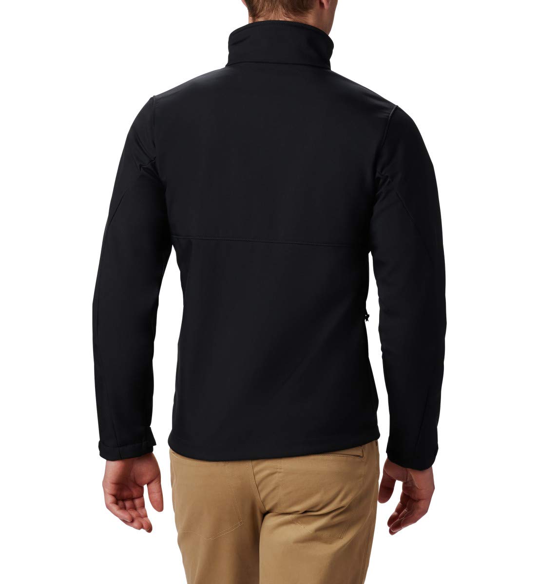 Columbia Men's Ascender Softshell Jacket, Black, Large Tall