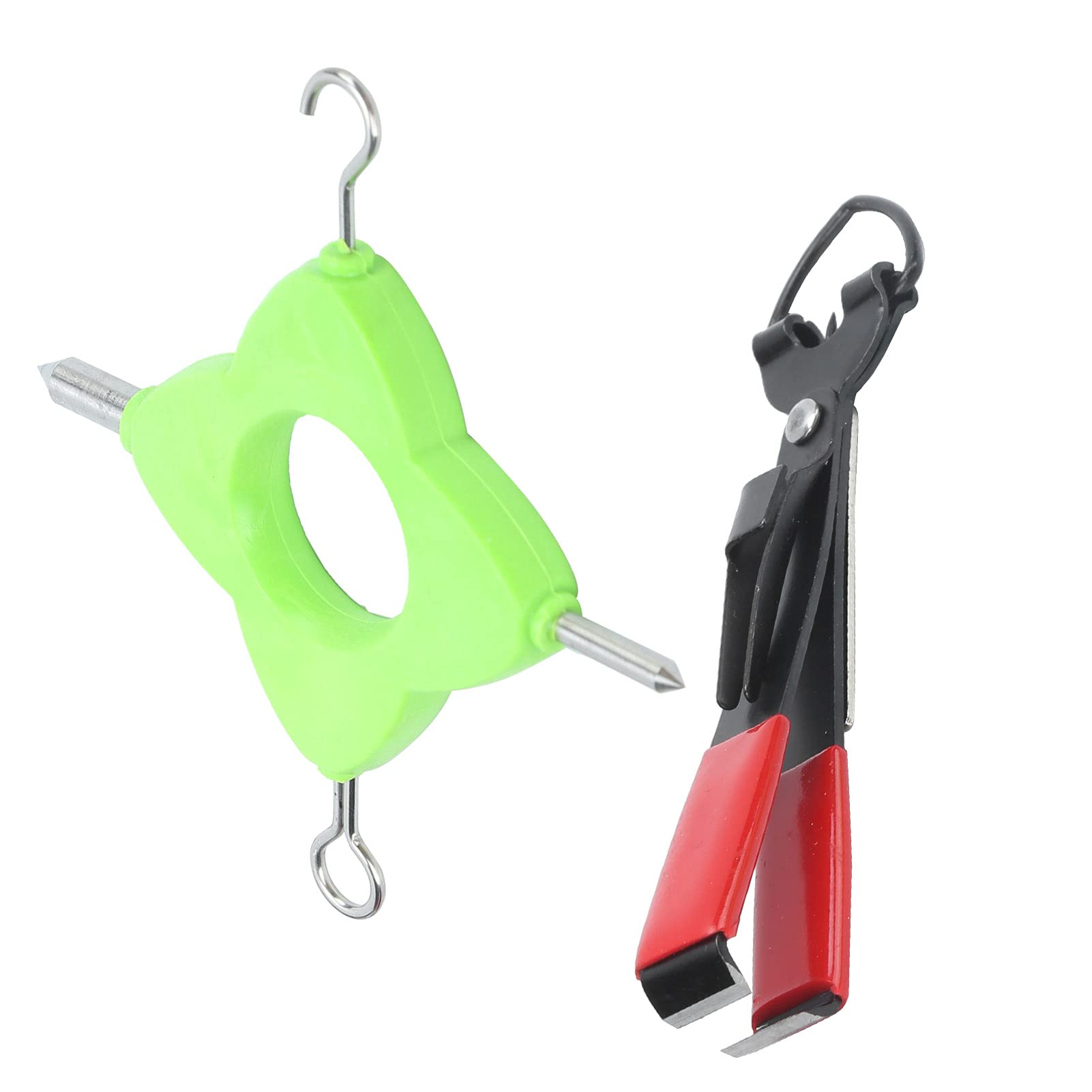Dilwe Fishing Line Knotting Tool,4 in 1 Multi Fishing Knot Puller Tool Knotting Knotless Knot Tool Fishing Tool