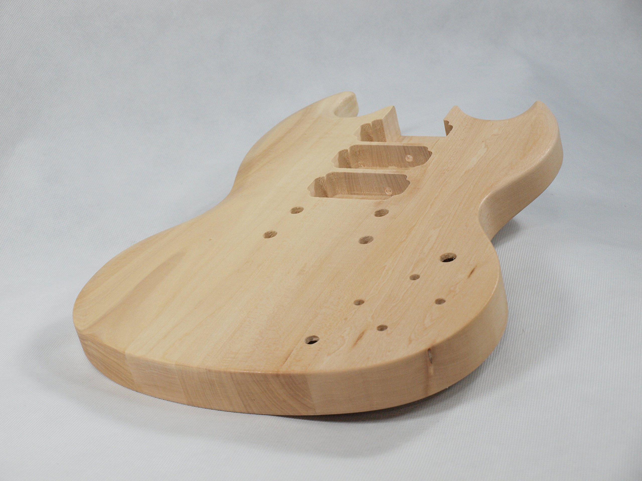 Solo SG Style DIY Guitar Kit, Basswood Body, 3 Pick Ups