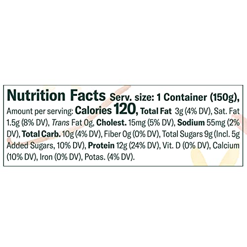 Chobani® Less Sugar Low-Fat Greek Yogurt Madagascar Vanilla Cinnamon 5.3oz