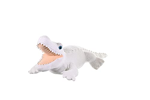 Wild Republic White Alligator Plush, Stuffed Animal, Plush Toy, Gifts for Kids, Cuddlekins 12 Inches