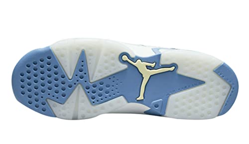 Jordan Boy's Air Jordan 6 Retro (Big Kid) White/Dutch Blue/Citron Tint/Black 6.5 Big Kid M