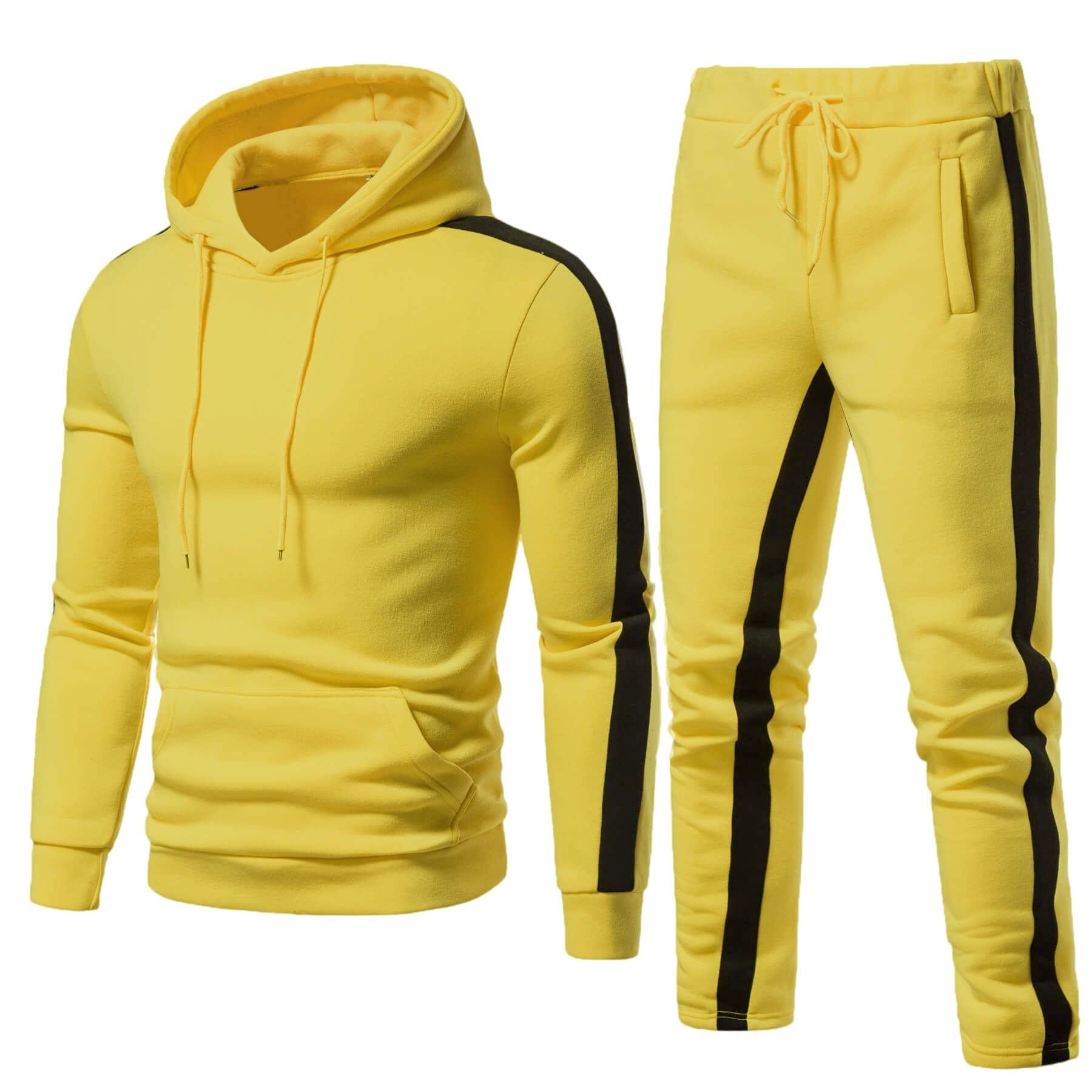 DEAREBA Men's Casual Sweatsuits Sets, Jogging Suits Sets, Track Suits Men Set, Sports Pullover Hoodie Set