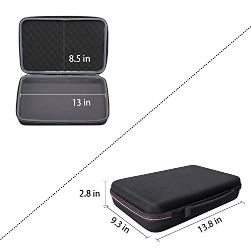 XANAD Hard Protective Case for Akai Professional MPK Mini MKII & MK3 & MPK Mini Play | 25-Key Ultra-Portable USB MIDI Drum Pad & Keyboard Controller
