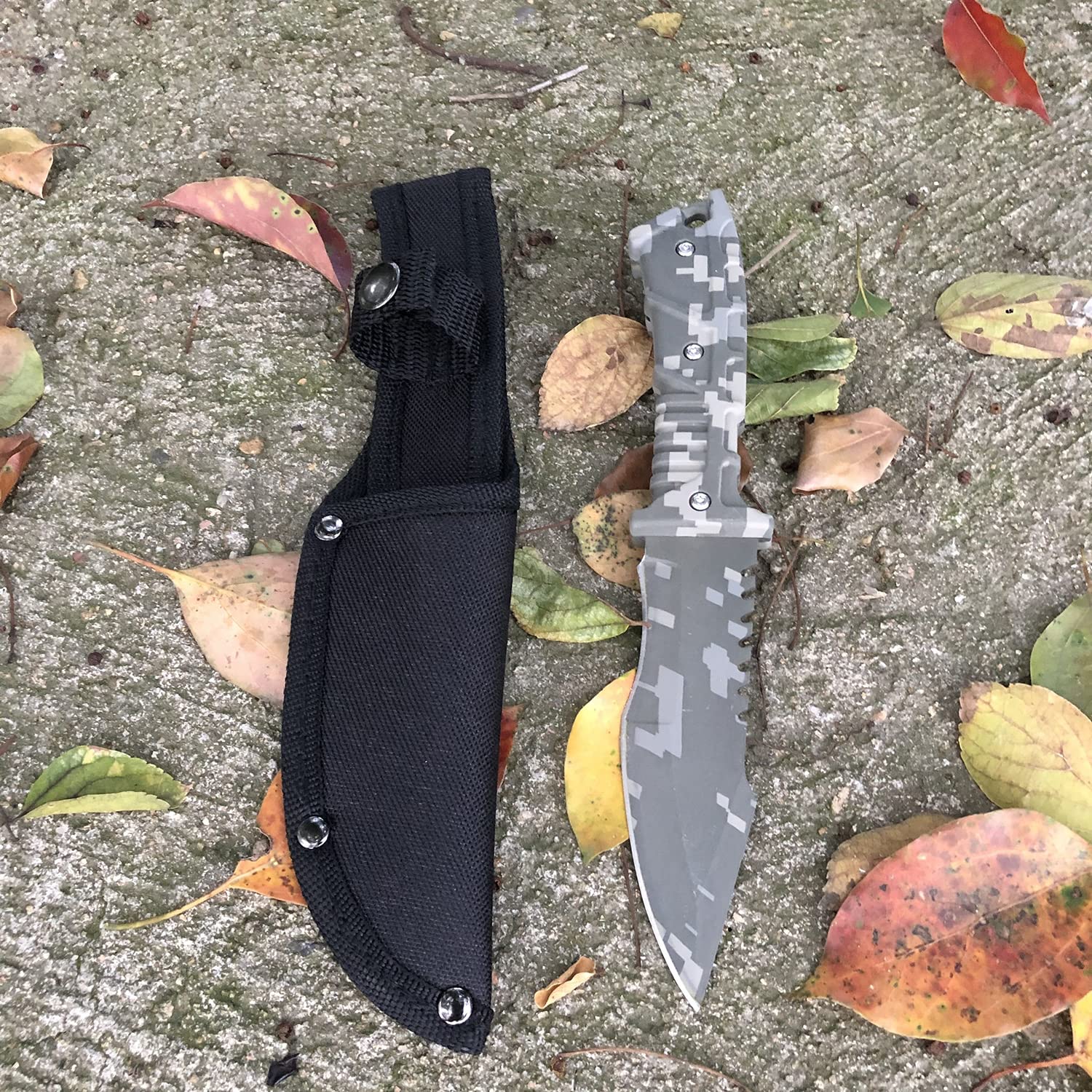 DARTIGIANO Camouflage Daggers, Military Training Knives, Camping Enthusiasts and Survivors Combat Knives, Soldier Cosplay Props