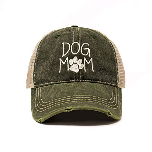 CHOK.LIDS Dog Mom Dad Hat Cotton Baseball Cap Polo Style Low Profile (TC102 Charcoal)