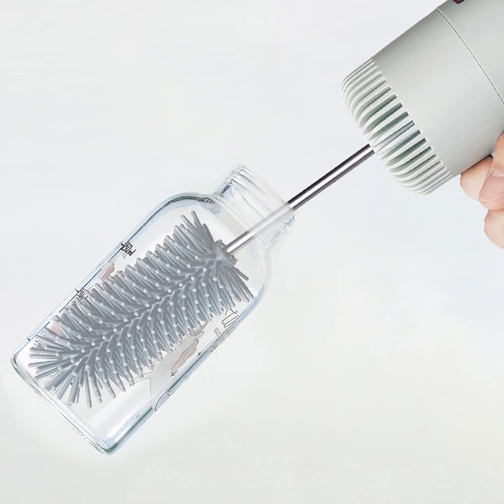 Electric Spin Scrubber, Cleaning Brush Multifunctional Household Brush Wire Kitchen Handheld, Household Cleaning Brush for Bathtub, Cars, Tile Floor, Kitchen, Window, Wall (8PCS)