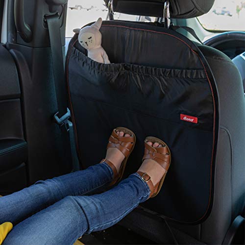 Diono Stuff 'n Scuff, Back Seat Protector, Black (Pack of 2)