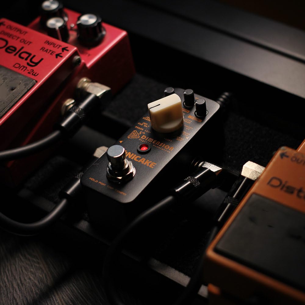 SONICAKE Modulation Pedal Modulation Guitar Pedal Phaser Flanger Chorus Tremolo Vibrato Autowah Guitar Effects Pedal 11 Modes
