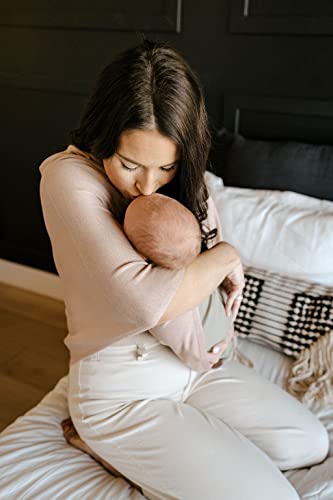 Multifunctional Nursing Cover | Car Seat Cover | Poncho | Scarf | Baby Blanket (Tan)