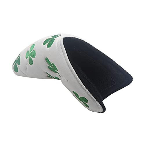 Dark Horse Golf Putter Head cover Shamrock Embroidered Blade for Scotty Cameron Ping TaylorMade Odyssey