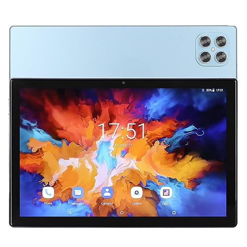 DAUERHAFT 10.1 Inch Tablet, Support GPS FM 2 in 1 5G WiFi 8 Core CPU HD Tablet with Mouse for Travel for Android 11.0 (#2)