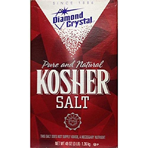 Diamond Crystal Kosher Salt, 3 lbs (Pack of 2)