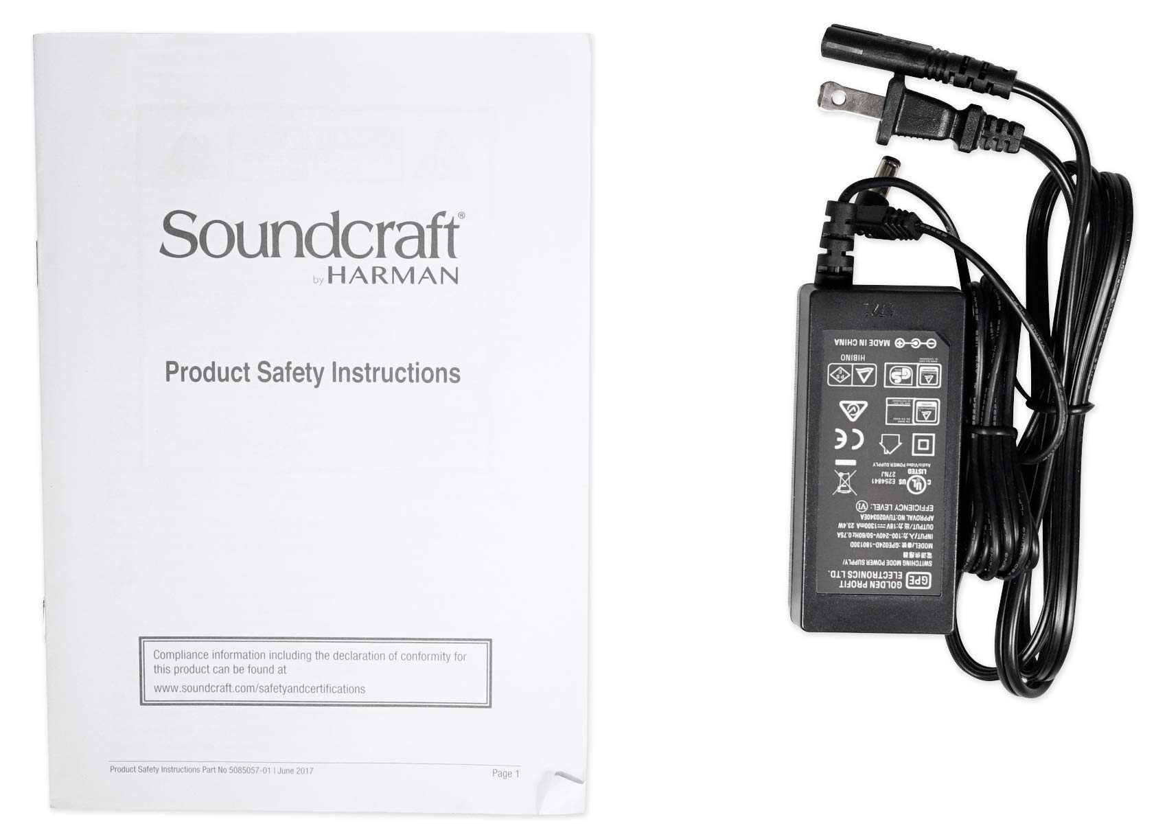 Soundcraft Notepad-12FX 12-Channel Mixer w/ 4x4 USB Interface with Lexicon Effects Bundle with Rockville PRO-M50 Studio Headphones w/ Detachable Coil Cable, Case with Extra Ear Pad