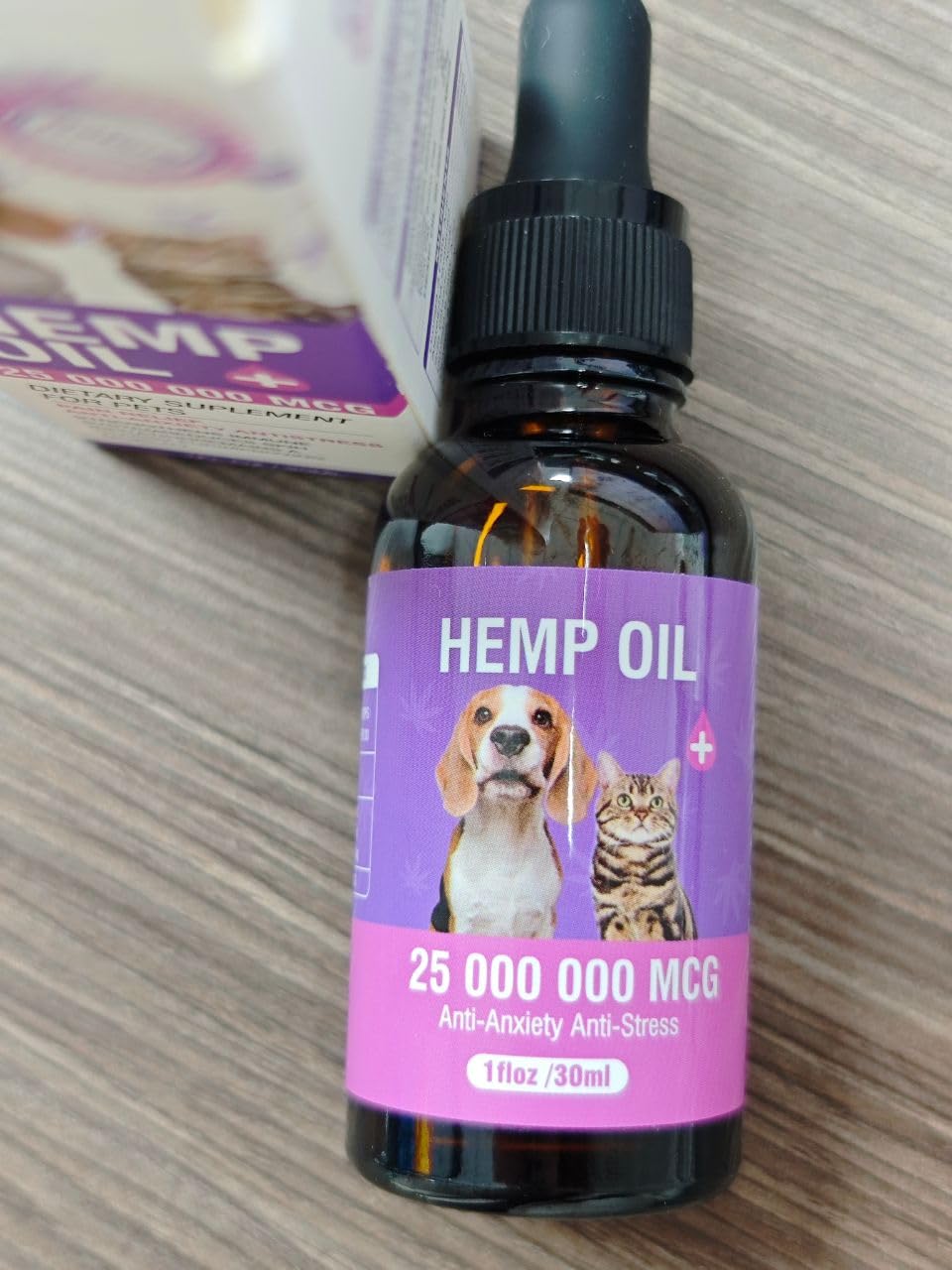 MAZHAOX Calming Drops Help Dog Cat Pain Aggressive Pets Aid Treats Seizure Joint Hip Inflammation Rich in Omega 3 6 9