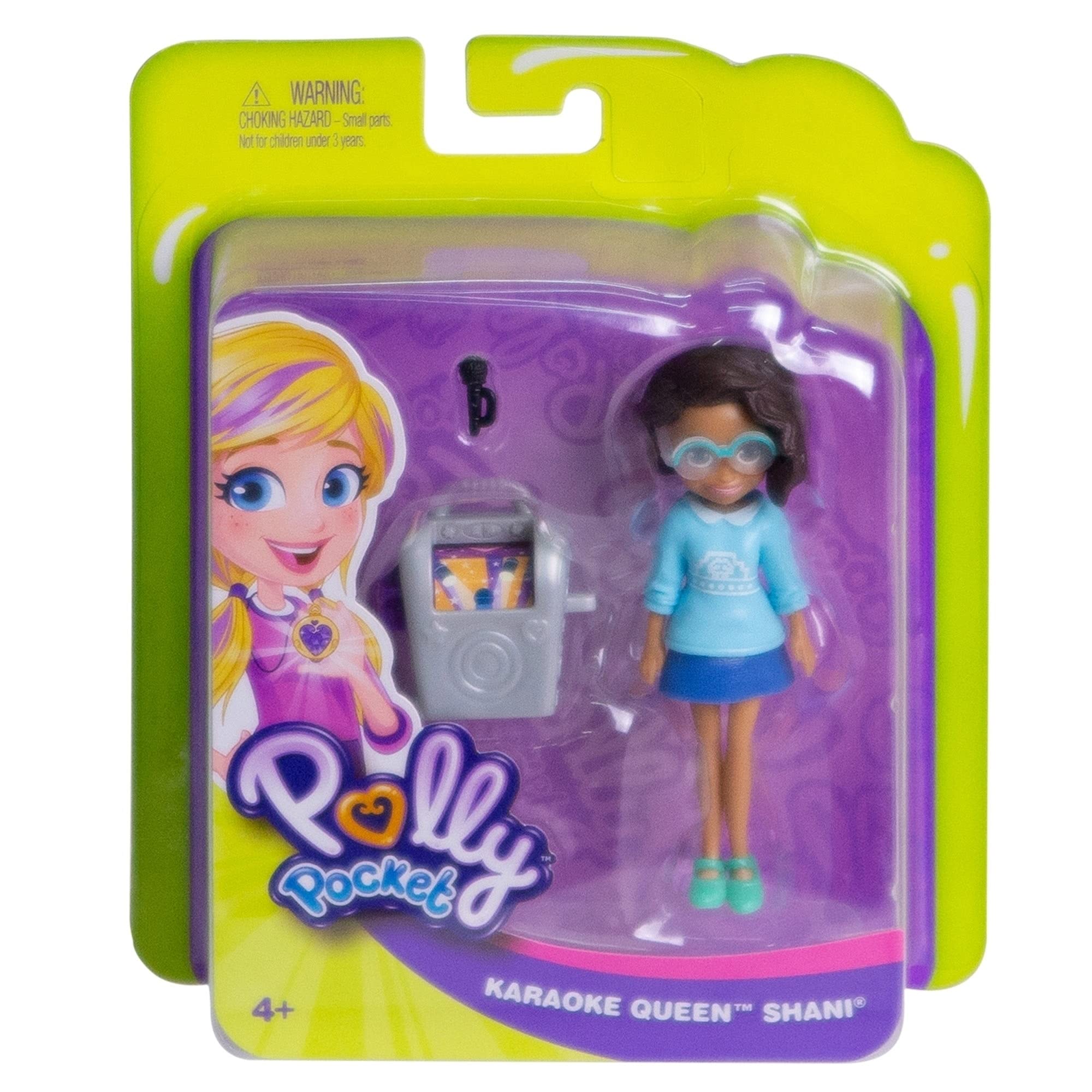 Polly Pocket Active Pose Doll, Zipline Shani