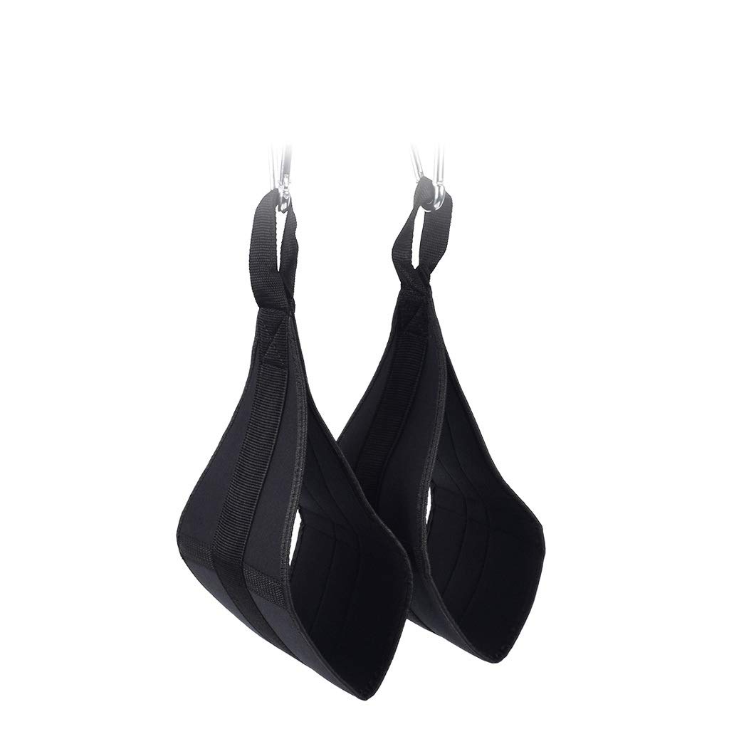 DHTDVD Ab Sling Abs Muscle Cantilever with Horizontal Bar Pull-Ups Hanging Sling Muscle Training Support with Hanging Legs Knee