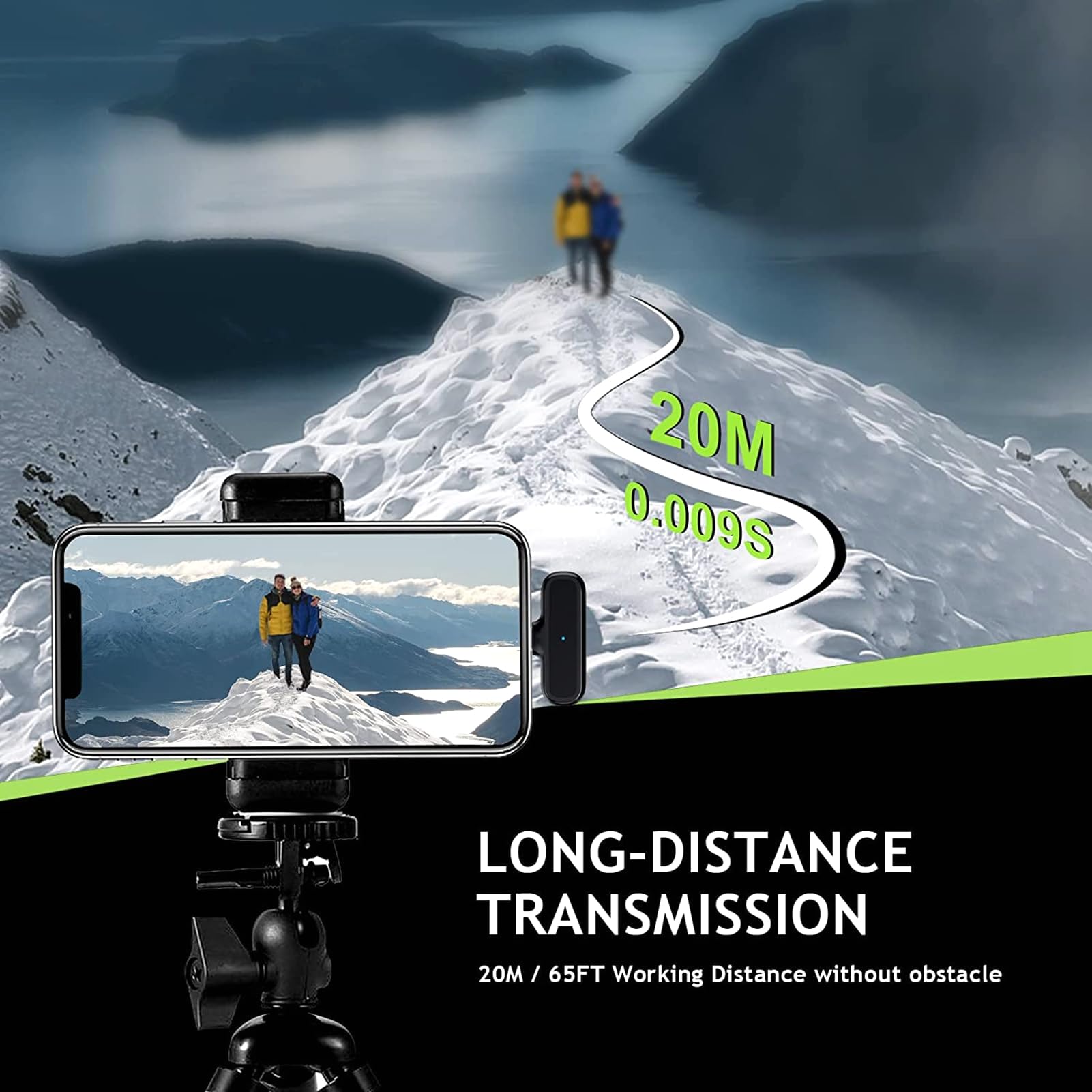 Clip On Lapel Microphone Wireless For Video Recording Vlogging, Youtube, Interview. (microphone, microphone2)