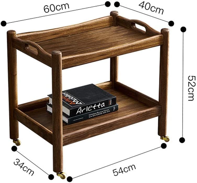 GAABAA Functional Trolley Shopping Cart with Storage Box Outdoor Drinks Tea Trolley Catering Mini Bar Bar Table Side Table Utility Cart Easy to Put for Home, Kitchen,Office