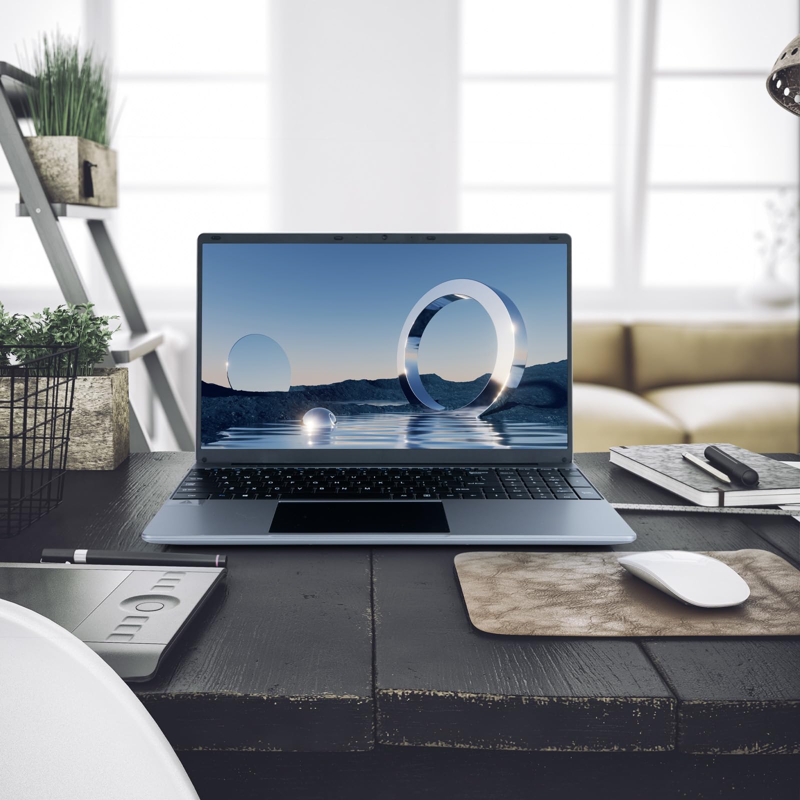Chicbuy Laptop|15.6" FHD Laptop Computer with Intel Celeron N5095 Processors-Up to 2.9 GHz|12GB DDR4|512GB SSD|USB 3.0|Type-C|2.4/5G Dual WiFi|Pre-Installed Windows 11 Home|Numeric Keypad