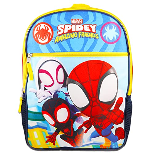 Marvel Shop Spiderman Spidey and His Amazing Friends School Bag for Boys Girls with Spidey