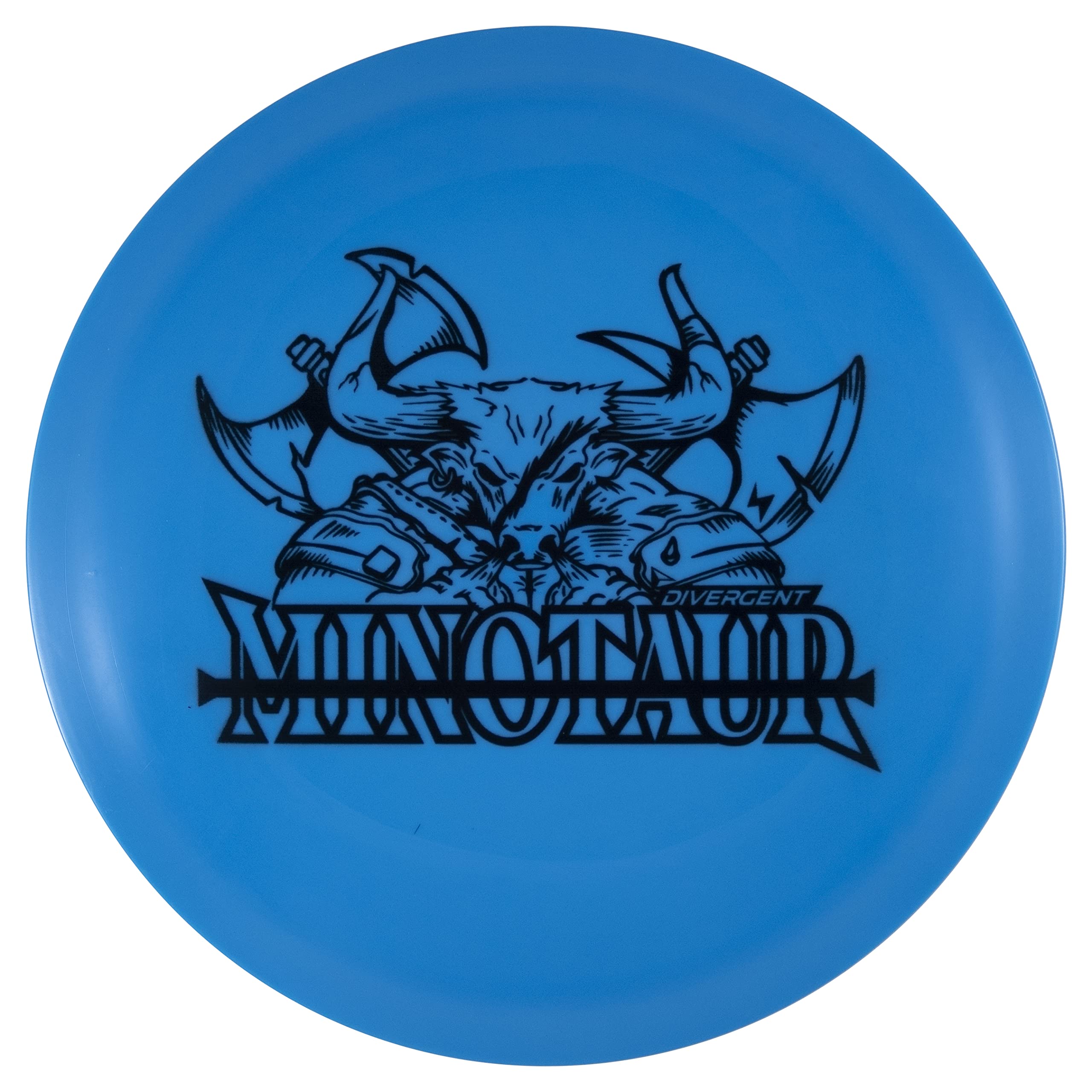 Divergent Discs | Minotaur | Disc Golf Fairway Driver | Max Grip (White)