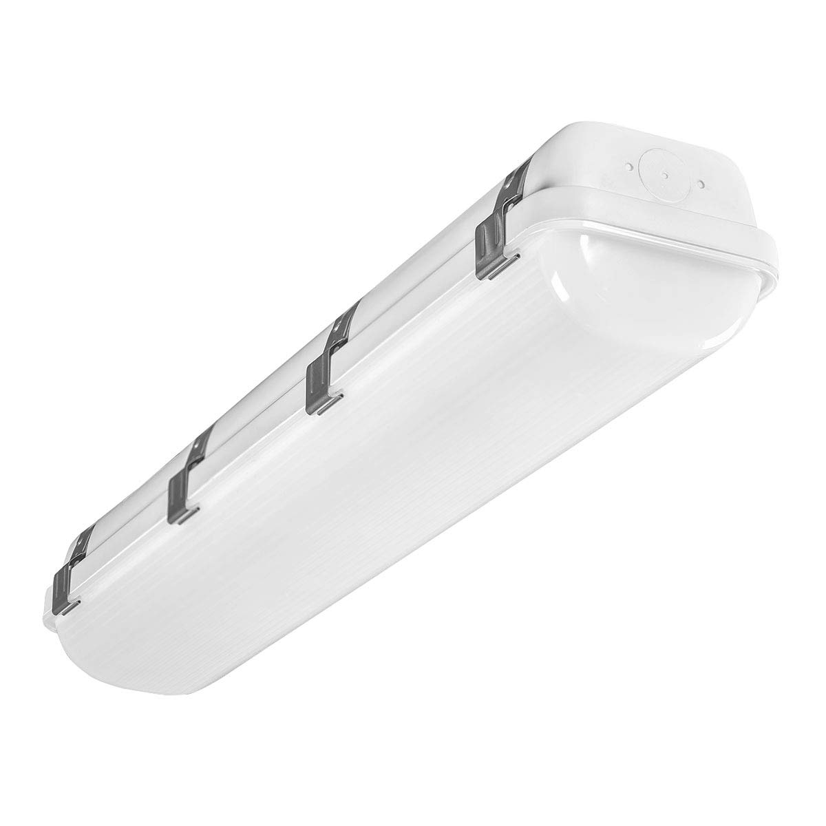 LEDONE 2FT LED Vapor Tight Light, 0-10V Dimmable, 20W/25W/30W Selectable 3500K/4000K/5000K, IP66 Waterproof Outdoor Vapor Proof Light, UL DLC NSF Listed, 1PK