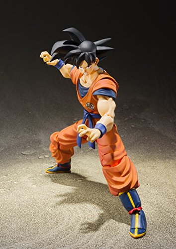 TAMASHII NATIONS - Dragon Ball Z - Son Goku -A Saiyan Raised on Earth-, Bandai Spirits S.H.Figuarts Action Figure
