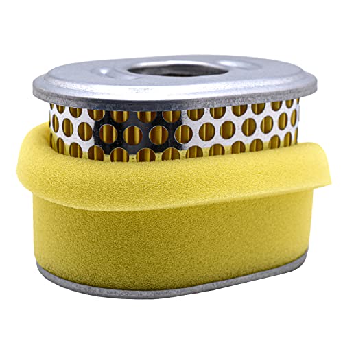 HQRP Filter Element Combo compatible with Honda EG2200 EG2200X EG2500 EG2500XK1 EZ2500 Generator, WMP20X Water Pump, 17210-ZE1-517, 17210-Z4M-821, AFZE18 Replacement