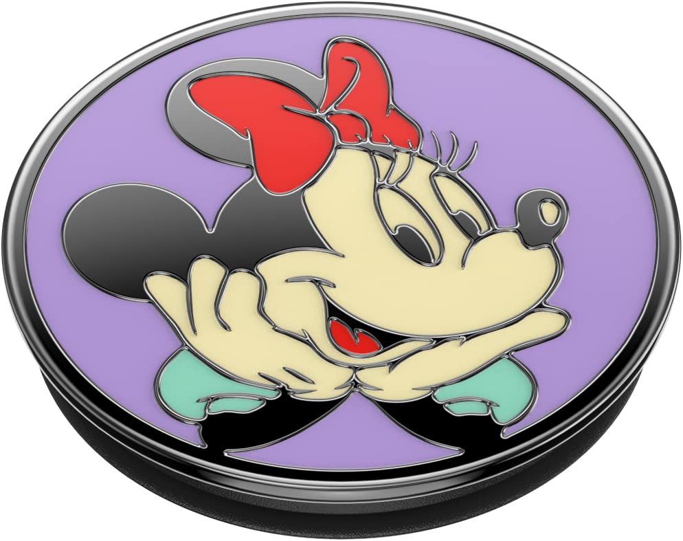 PopSockets: Phone Grip with Expanding Kickstand, Pop Socket for Phone - Enamel 80s Mickey