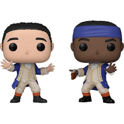 Funko POP! Broaday: Hamilton - Laurens & Mulligan 2-Pack - Specialty Series Bundled with a Byron's Attic Pop Protector