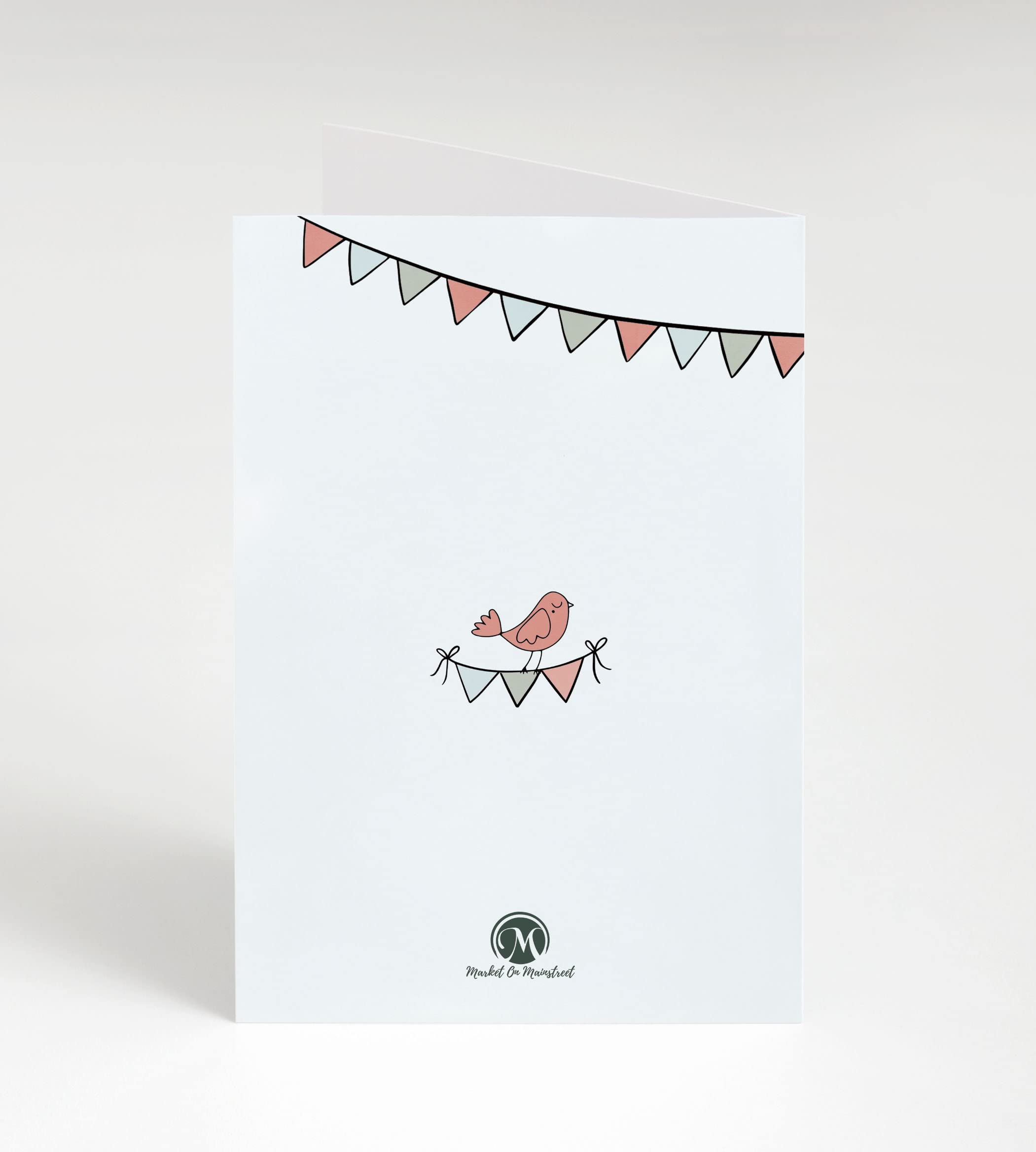M Market On Mainstreet Realtor Thank You Cards, 25 Cards with Envelopes, Blank Inside, Made in the U.S.A. (Home Anniversary)