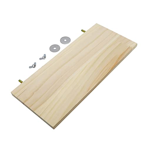 Parrot Bird Wood Perch Platform Large Stand Shelf for Birds Budgie Parakeet Cockatiel Conure Cockatoo Macaw African Grey