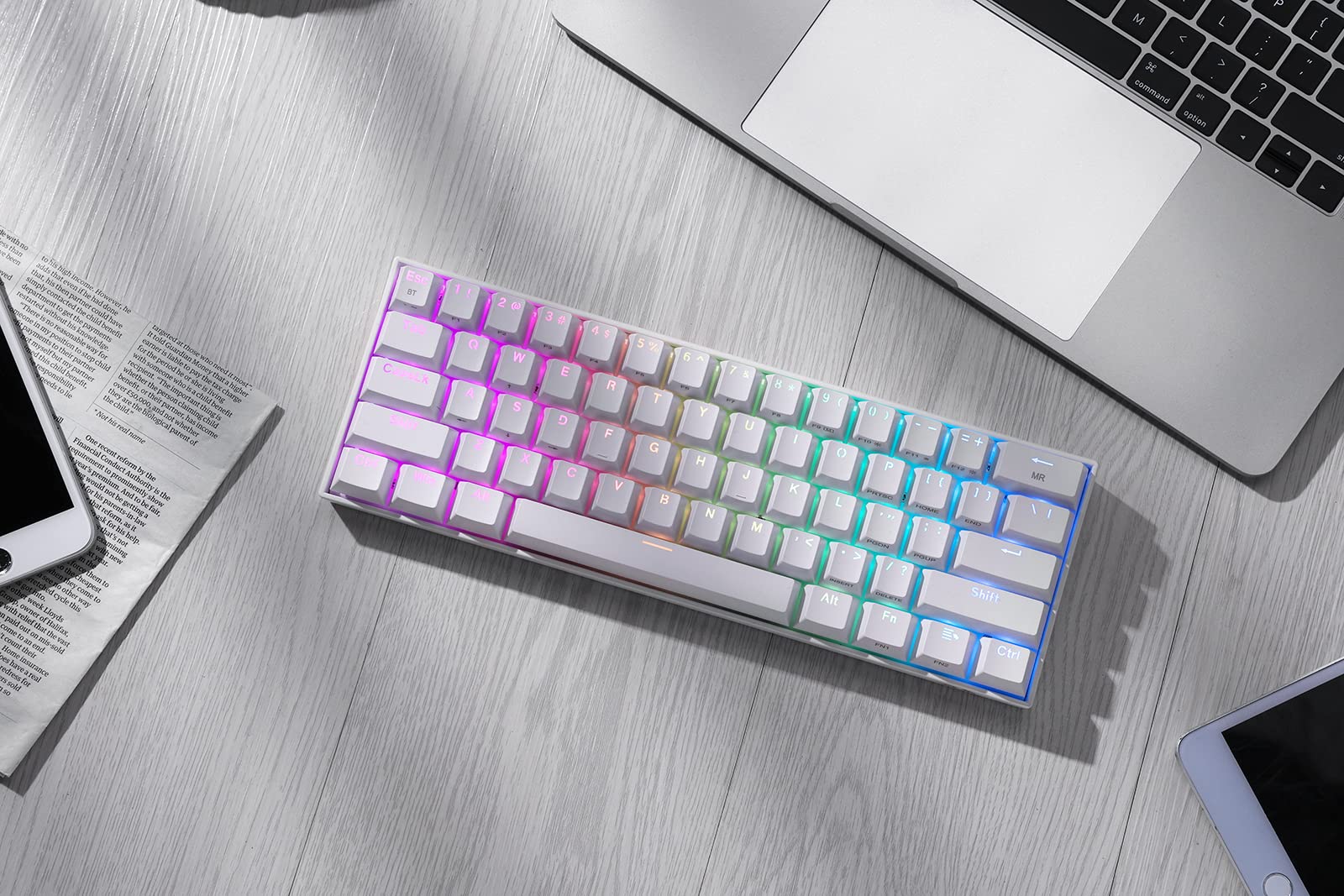 Redragon K530 PRO 60% Gaming Keyboard & A113 Hot-swap Mod Switches (24pcs) Bundle