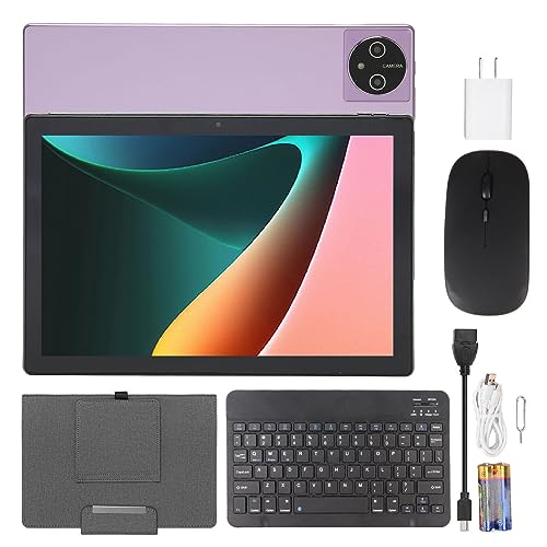 DAUZ Business Tablet, 8GB 256GB Memory Aluminium Alloy Office Tablet for Family (US Plug)