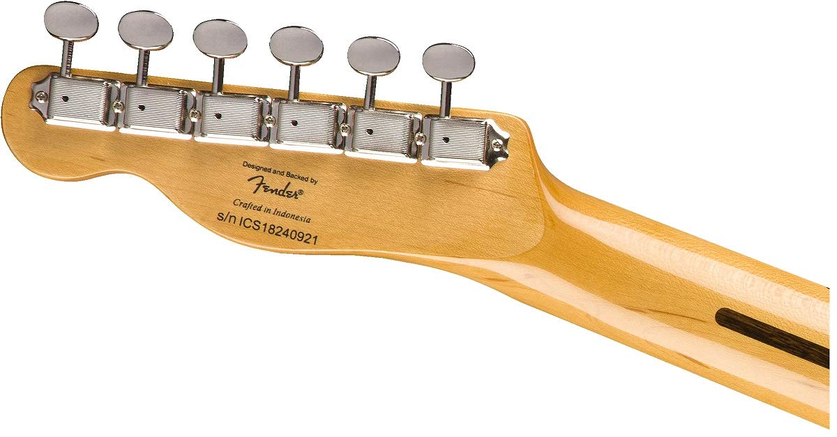 Squier Classic Vibe 70s Thinline Telecaster Electric Guitar, with 2-Year Warranty, 3-Color Sunburst, Maple Fingerboard