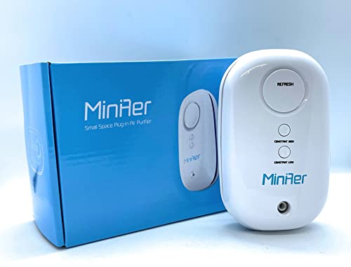 Mini Aer - Air Single Room Purifier up to 250 sqft, Triad Aer, Portable Purifier, great for RVβs, Hotel Rooms, Boats, Kitchens, Salons get rid of just any smell you come across, White