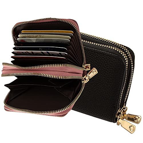 Tessem double zipper wallet Travel accessories wallets card sets of wallet Zero wallet youth fashion wallet purse women's gift