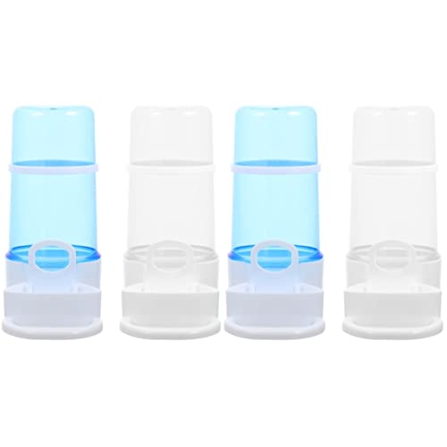 PATKAW Bird Water Dispenser Bird Water Dispenser 4 Pcs Automatic Bird Bird Drinker Waterer Parakeet Water Dispenser Automatic Bird Feeder Dispenser Food Dispenser Pigeon Supplies Auto Feeder
