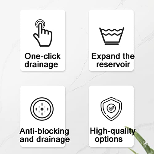 Portable Floor Mop Sink, Floor Mount Mop Sink/Basin, Single Bowl Kitchen Sinks, Camping Sink, Slop Sinks, For Commercial Kitchen, Restaurant, Business, Garages, Basements ( Size : 40*60*50.5cm/15.7*23