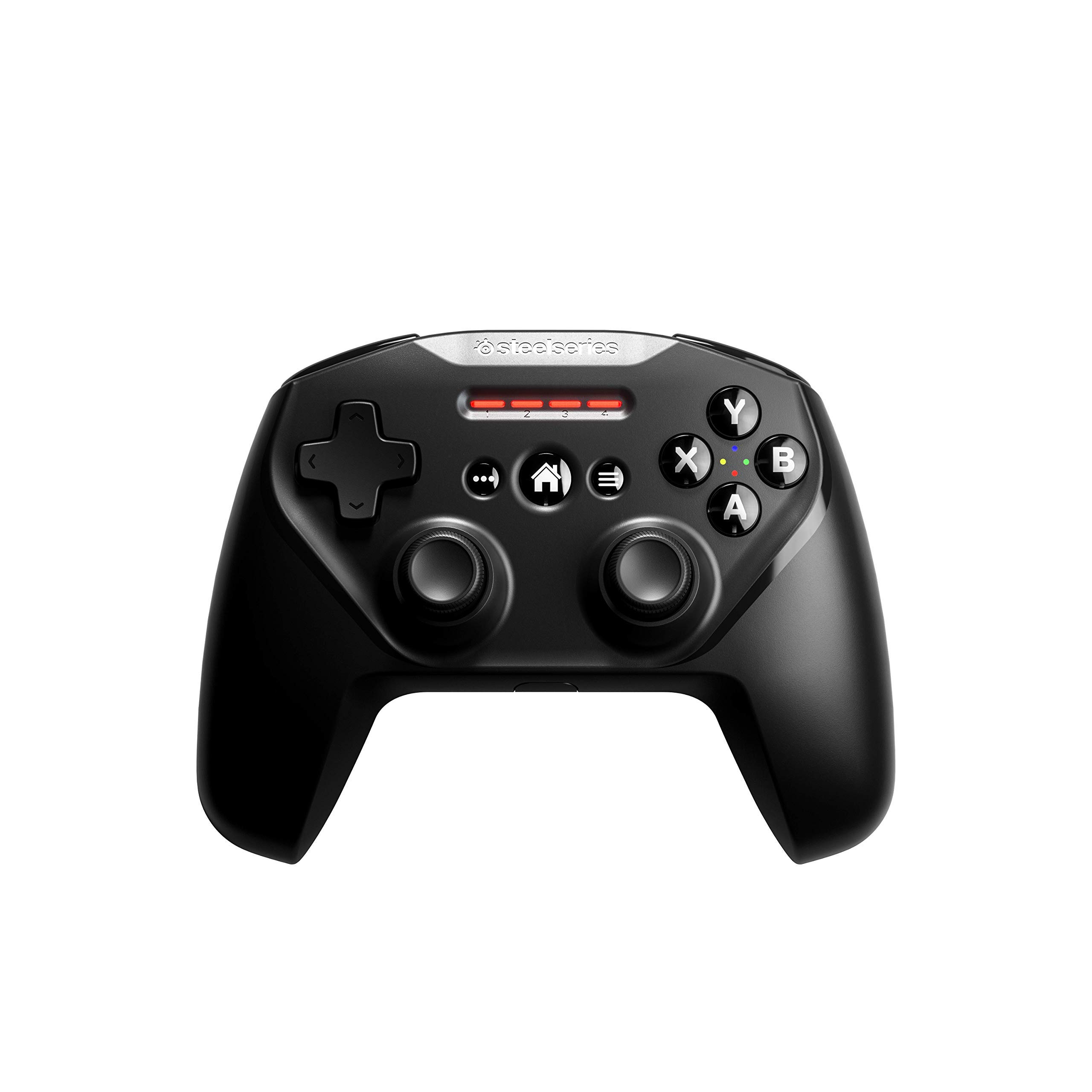 SteelSeries Nimbus+ Bluetooth Mobile Gaming Controller with iPhone Mount - 50+ Hour Battery Life - Made for iOS, iPadOS, tvOS (Renewed)